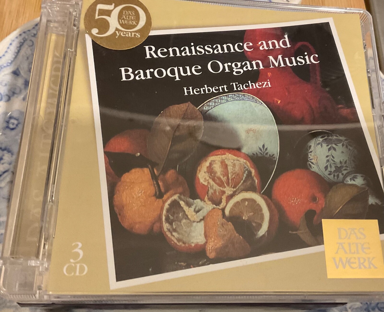 HERBERT TACHEZI - RENAISSANCE AND BAROQUE ORGAN MUSIC. TELDEC 3 CD ...