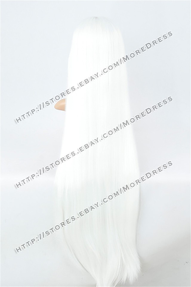 US 40inch Straight Cosplay Wigs 40" Snow White Heat Safe Synthetic ...