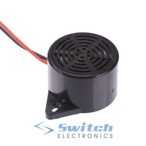 Round Panel Mount Buzzer Electromagnetic 3V 6V 12V | eBay