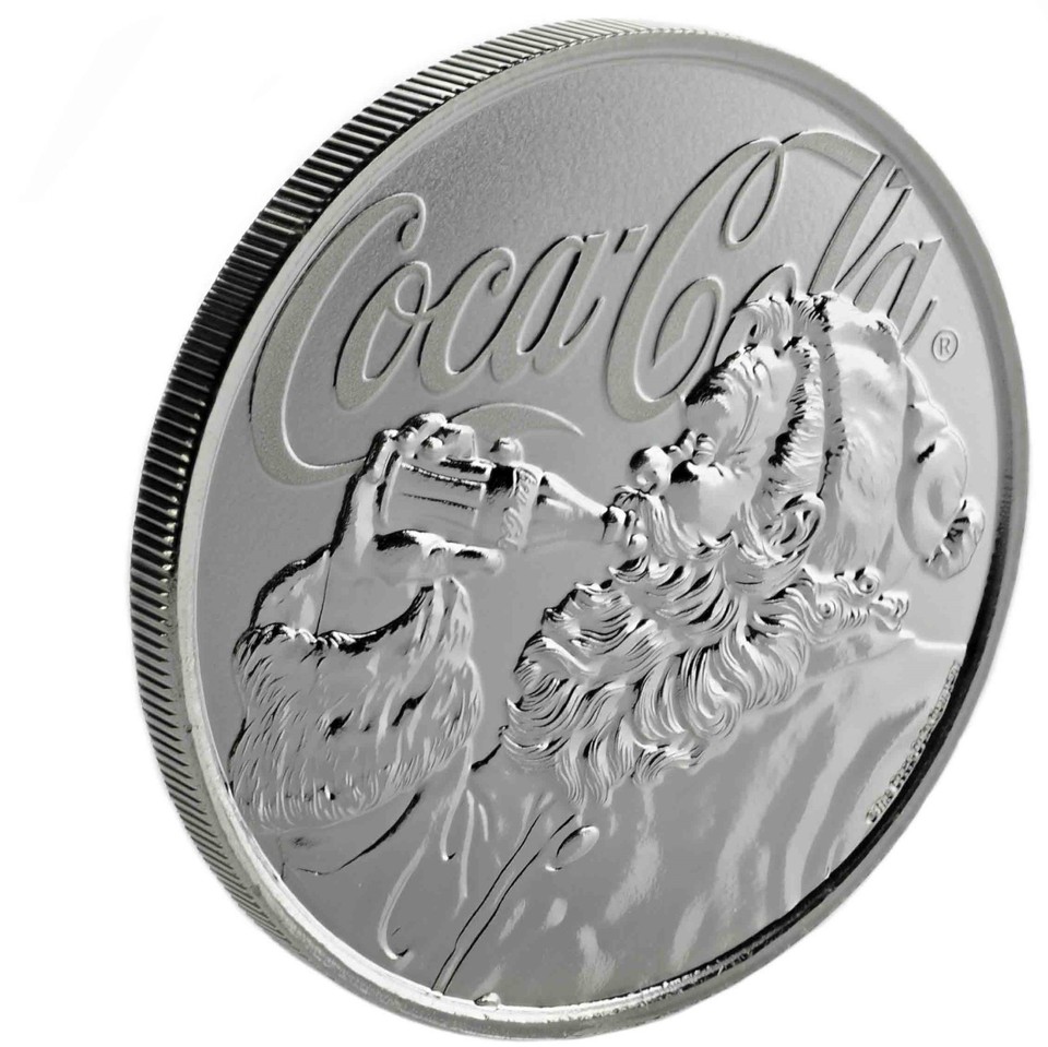 2019 1oz .999 Silver Coca-Cola® Holiday Coin - Limited Mintage ...