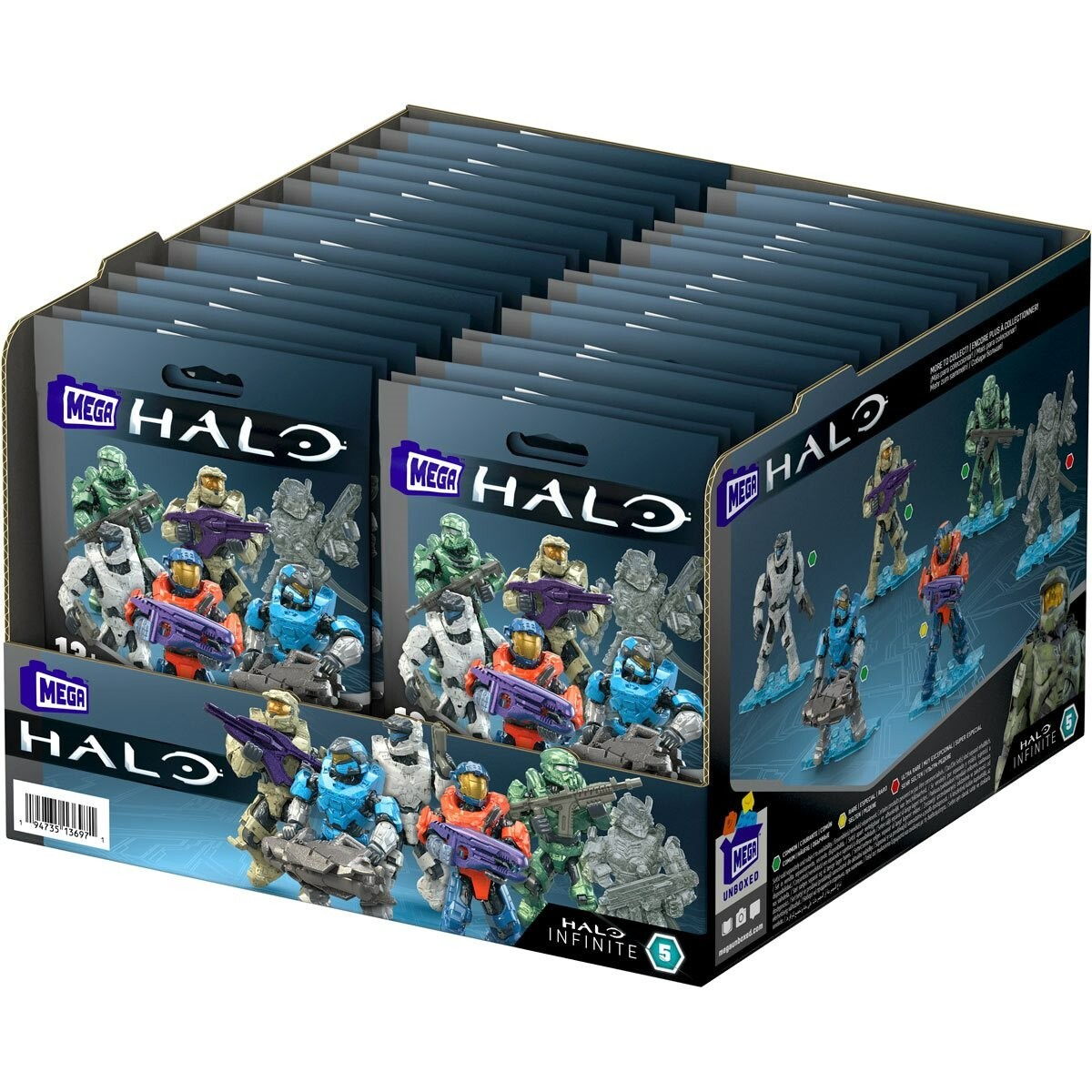 Mega Construx Halo Infinite Series 5 Spartan Yoroi Active Camo NEW in ...