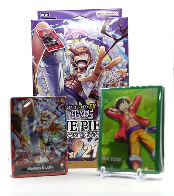 One Piece Card Game - ST21 Starter deck (No Bonus Pack) | eBay