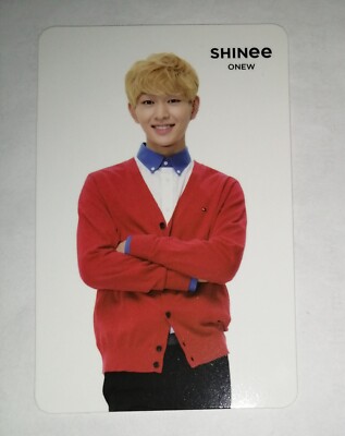 SHINEE ONEW COEX Artium OFFICIAL FORTUNE COOKIE PHOTOCARD | eBay
