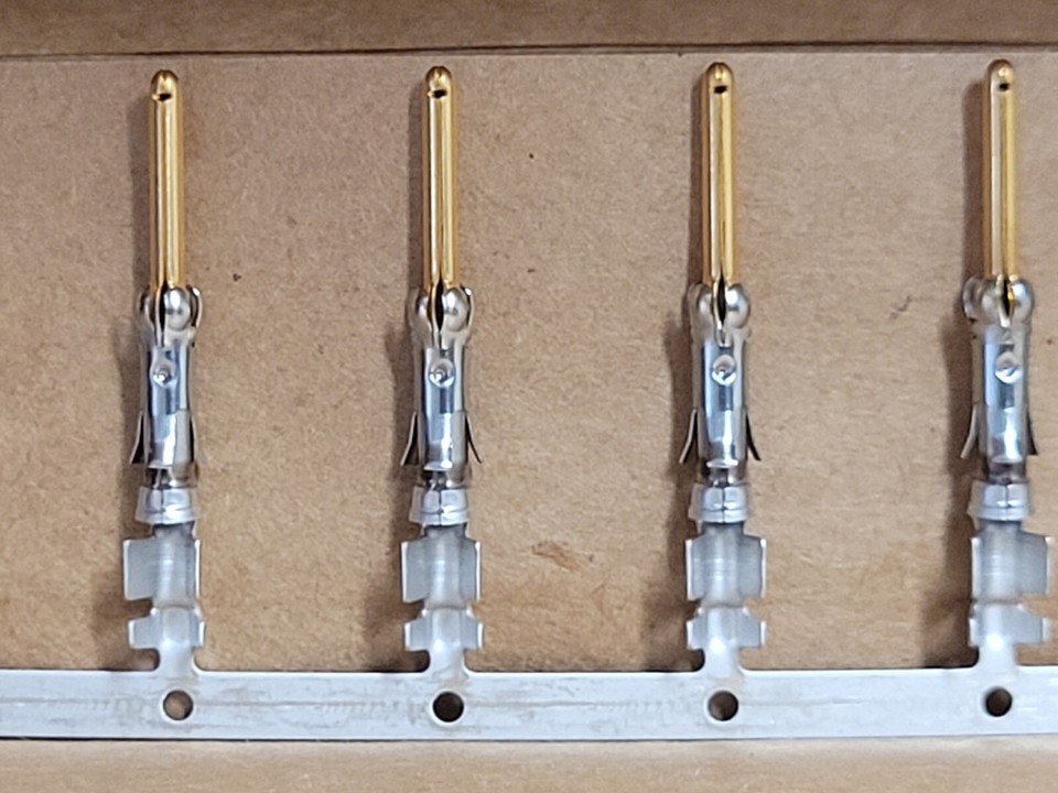 (10 PCS) 66359-9 TE CONNECTIVITY CONN PIN 14-18AWG GOLD CRIMP | eBay