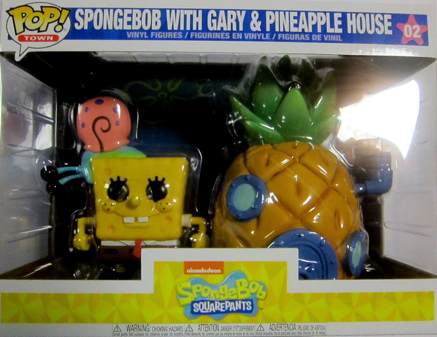 SPONGEBOB Spongebob + Gary + Pineapple House - Funko Pop! | eBay.de