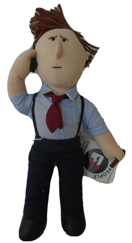 Peppy People Corporate Conrad Plush Doll 14 in | eBay