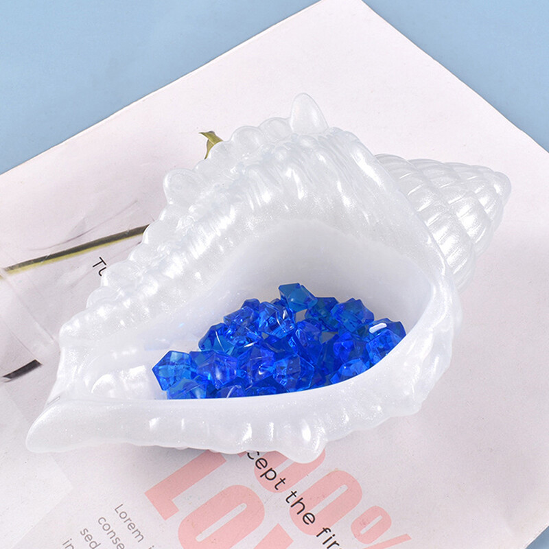 Shell Shape Concrete Flowerpot Mould Conch Succulent Container Silicone ...