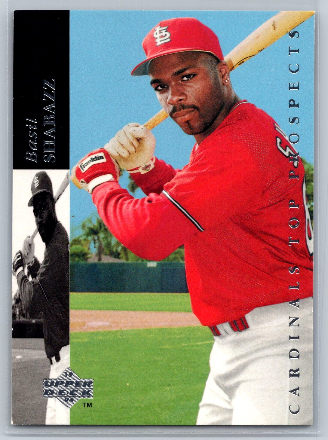 1994 Upper Deck Minors Baseball Card #244 Basil Shabazz Springfield ...