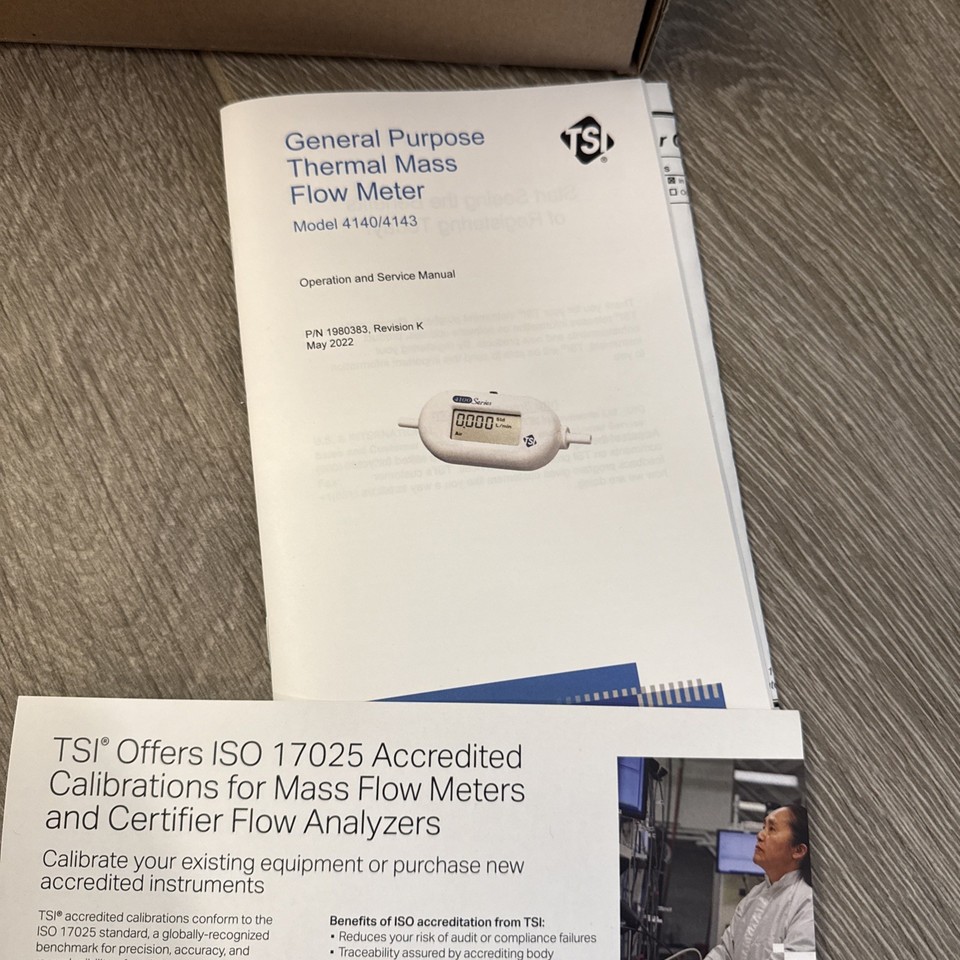 New TSI 4100 Seres Flow meter | eBay
