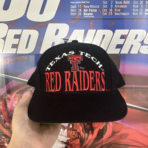 Vintage Texas Tech Hat The Game Snapback NCAA | eBay
