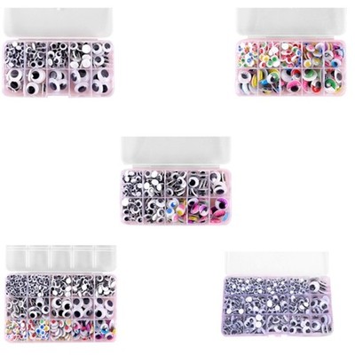 Adhesive Googly Eyes Craft Eyes Toy Accessories for Scrapbooking Craft ...
