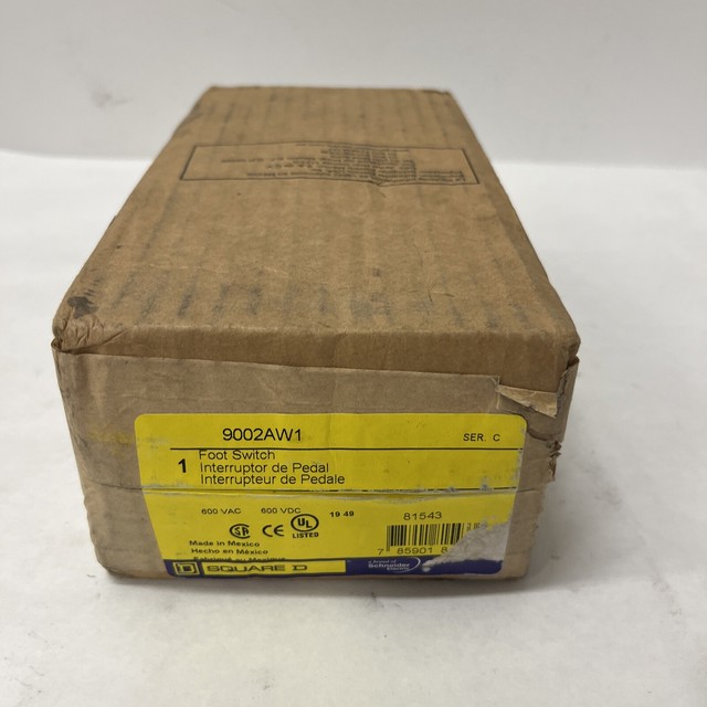Square D 9002AW1 5A Foot Switch for sale online | eBay