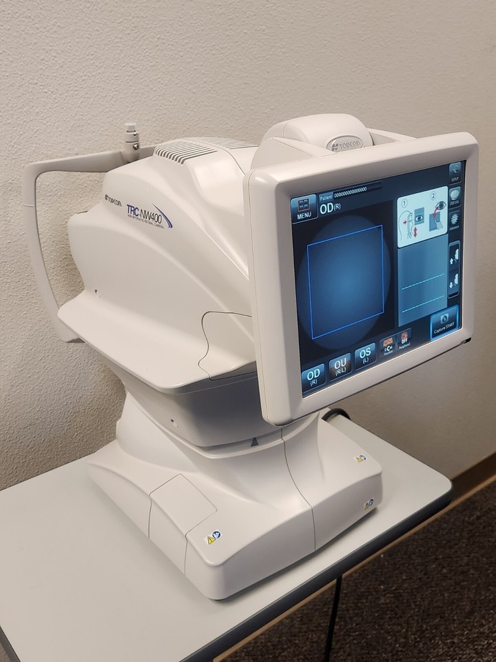 Topcon TRC-NW400 Non-Mydriatic Fully Automated Digital Retinal/ Fundus ...