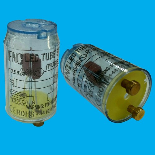 25x Starter Fuse; Replace Fluorescent Tube for LED T8 Lamp Lightbulb ...