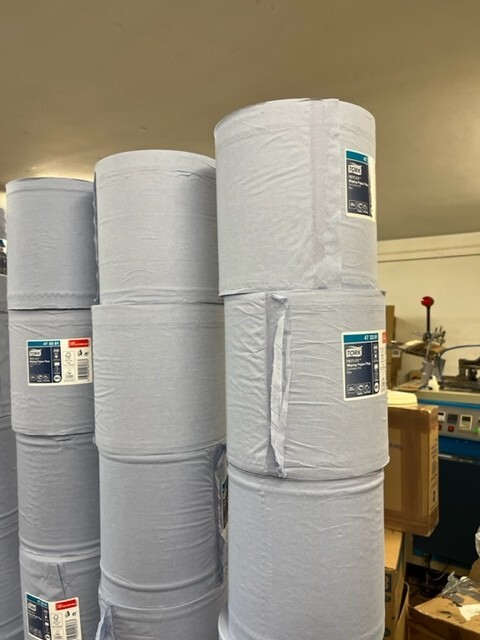 Tork Reflex M4 Centrefeed Tissue 2-Ply 150m Blue (Box of 6) | eBay UK