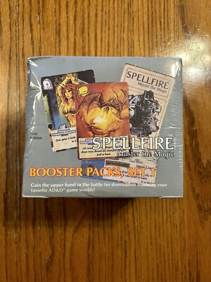 SEALED First Edition Spellfire Booster Box Set 1 - Dungeons & Dragons ...