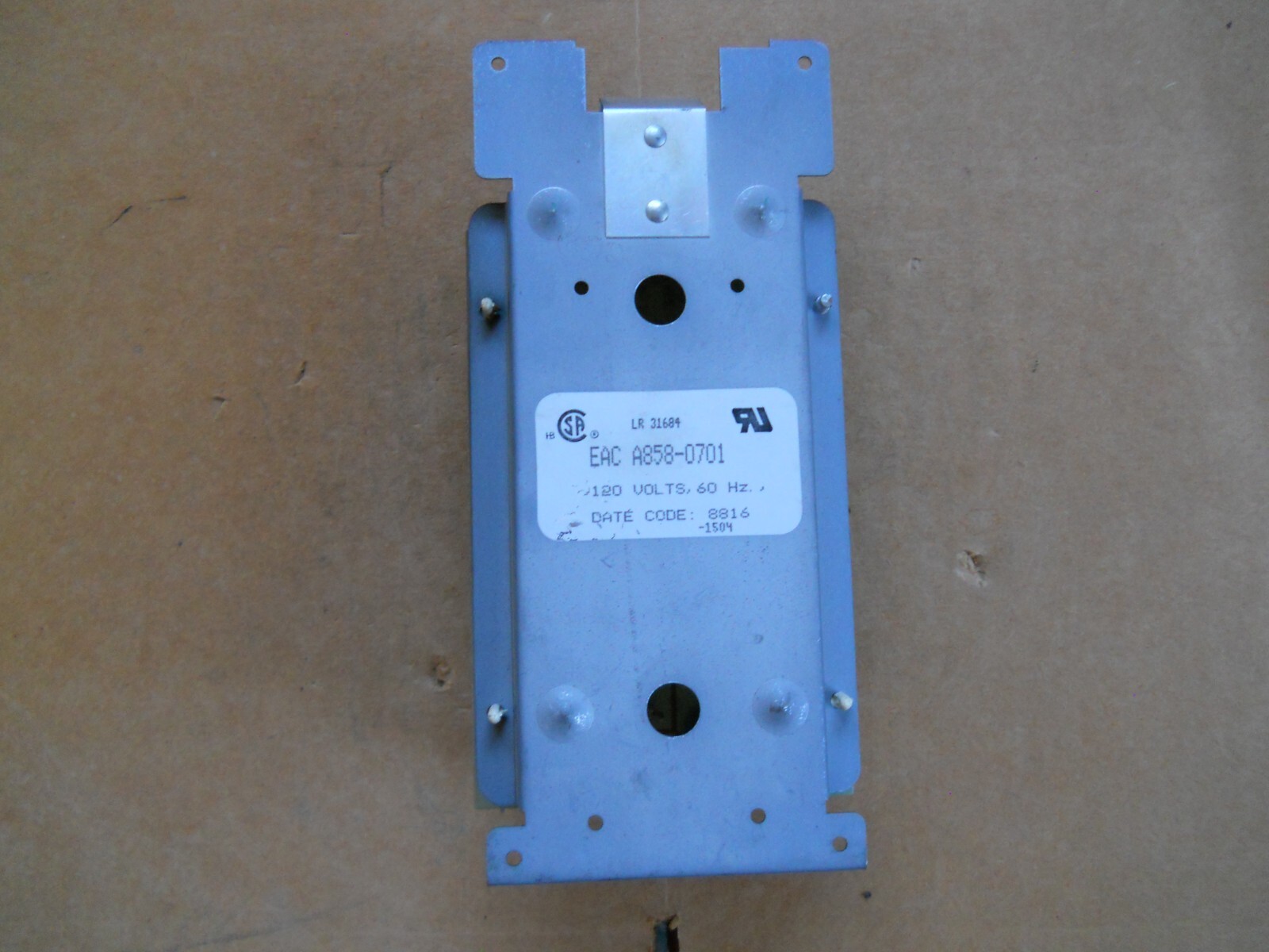 White Rodgers A858-0701 Electronic Air Cleaner Power Supply EAC A858 ...