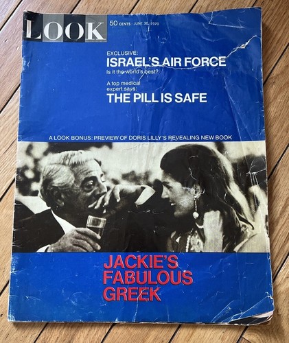 Look Magazine June 30, 1970 - Aristotle Onassis - Isreal Air Force ...