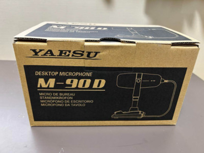 Yaesu M-90D Desktop Dynamic Microphone black radio Built-in active ...