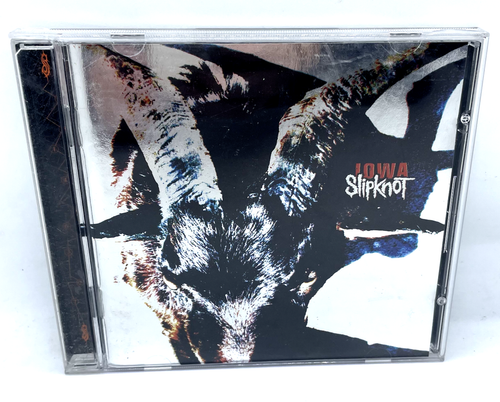 Slipknot Iowa (Metallic Silver Shiny Cover) CD 2011 Rare | eBay