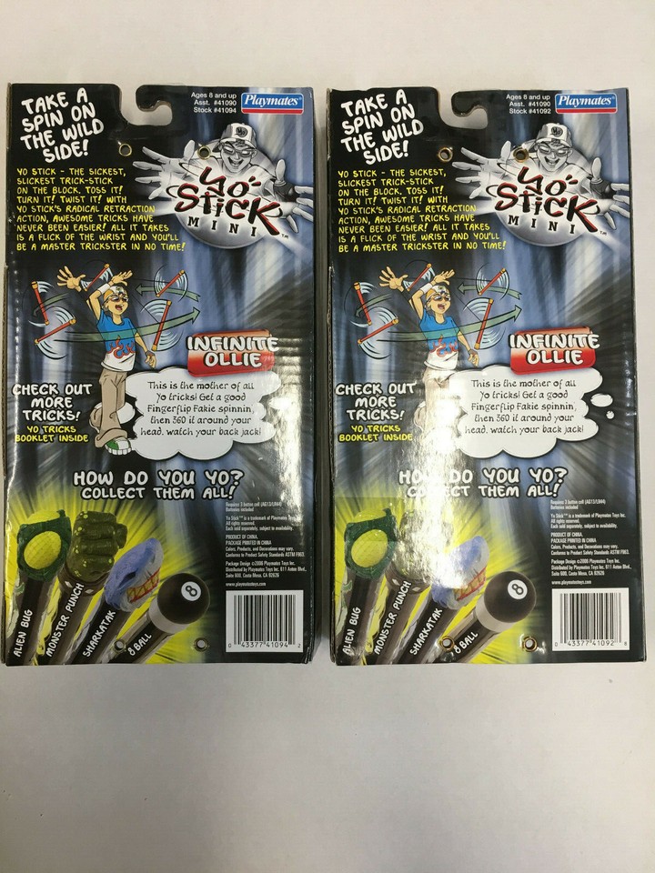 Yo Stick Mini Gang Green and Eye Spy Yoyo 2 PACK | eBay