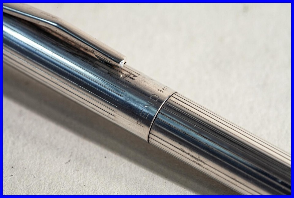 Fend Truxa Silver-Plated Ballpoint Pen - To 1960 - BMW Advertising,New ...