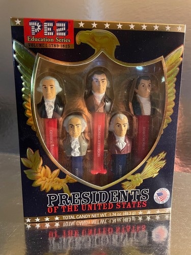 PEZ Presidents Of The United States Volume 1: 1789-1825 NIB | eBay