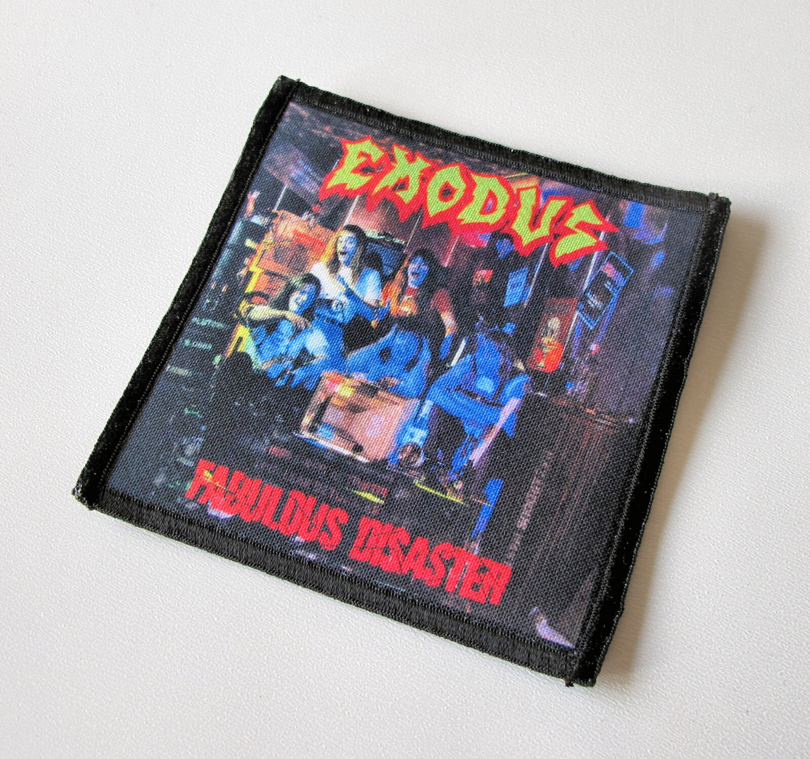 EXODUS - Fabulous Disaster - Patch | eBay