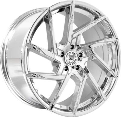 24 inch 24x10 Lexani SENNA Chrome wheels rims 5x120 +15 | eBay