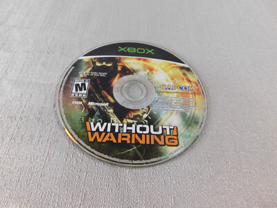 Without Warning (Microsoft Xbox, 2005) Disc Only 13388290185| eBay