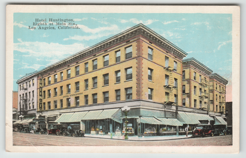 Postcard the Hotel Huntington in Los Angeles, CA. | eBay