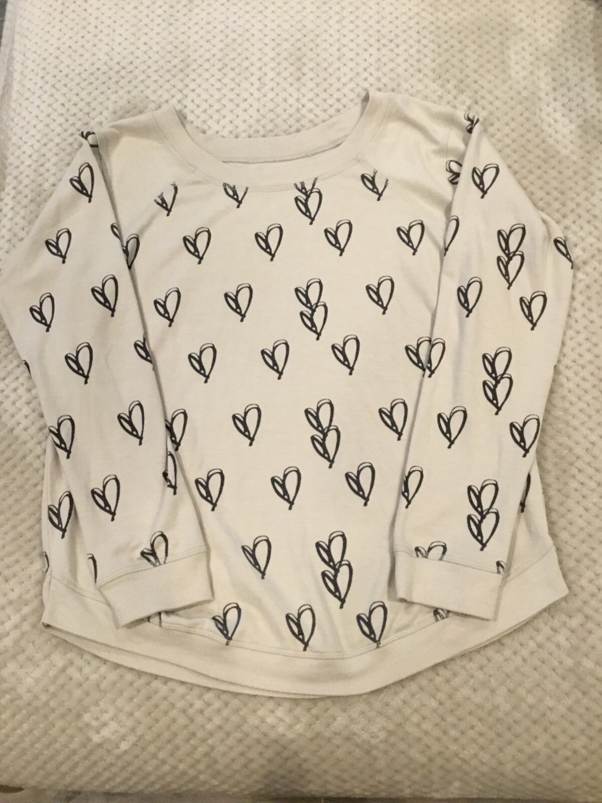 woman’s chaser Heart sweatshirt size medium | eBay