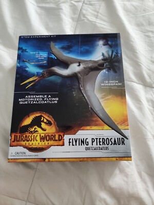 Jurassic World Flying Pterosaur Quetzalcoatlus Model STEM Experiment ...