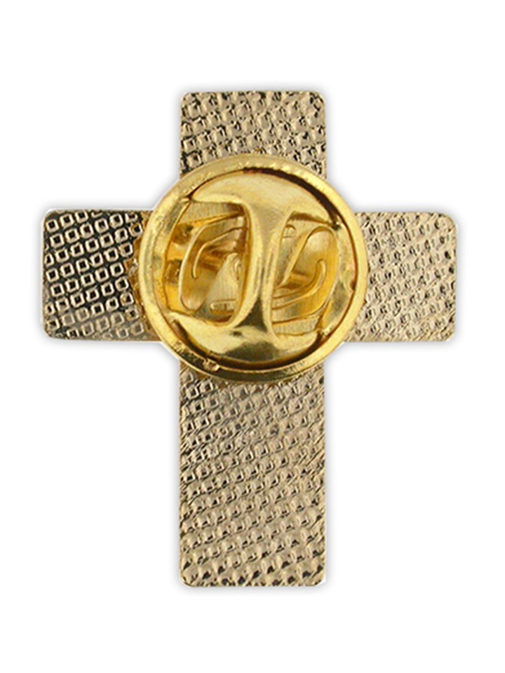 PinMart's American Flag Patriotic Cross Religious Jewelry Enamel Lapel ...