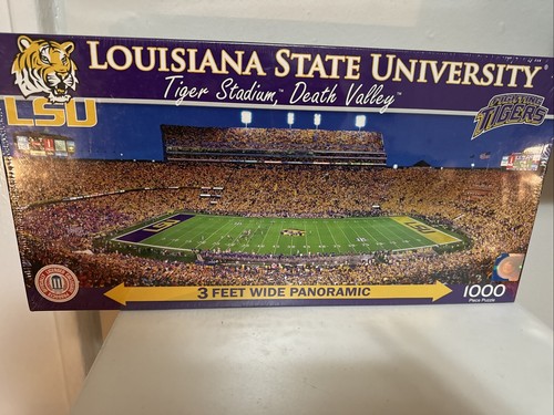 Louisiana State Puzzle (Collegiate Panoramic Stadium Puzzles) NEW | eBay