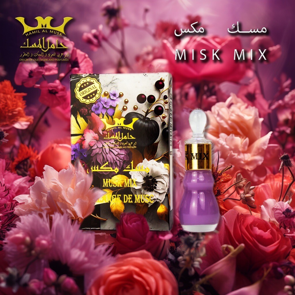 Misk Mix Pure Concentrated Perfume Oil By Hamil Musk 12ml🥇Rich Musk ...