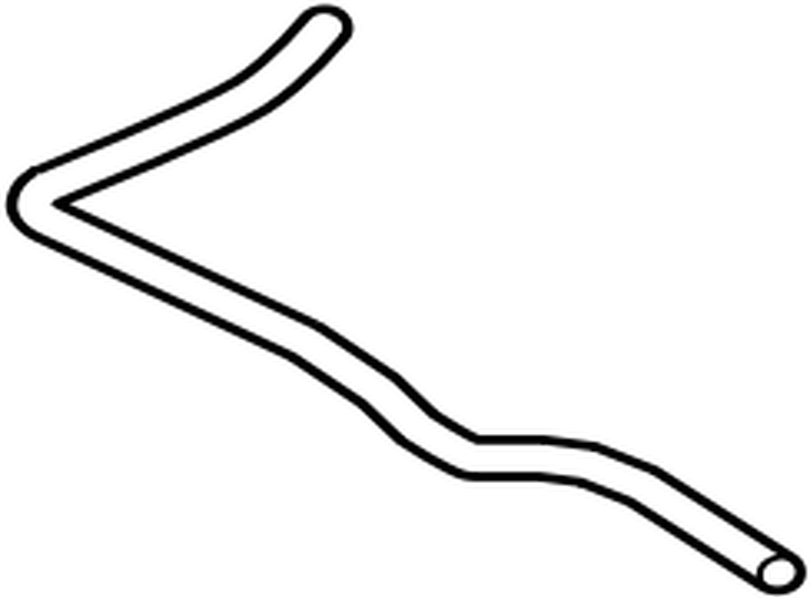 16264-21090 Toyota Hose, water by-pass, no.2 1626421090, New Genuine ...