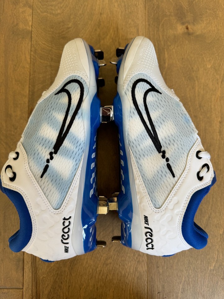 Nike Hyperdiamond 4 Elite Blue Softball Cleats CZ5917-101 Women's Size ...