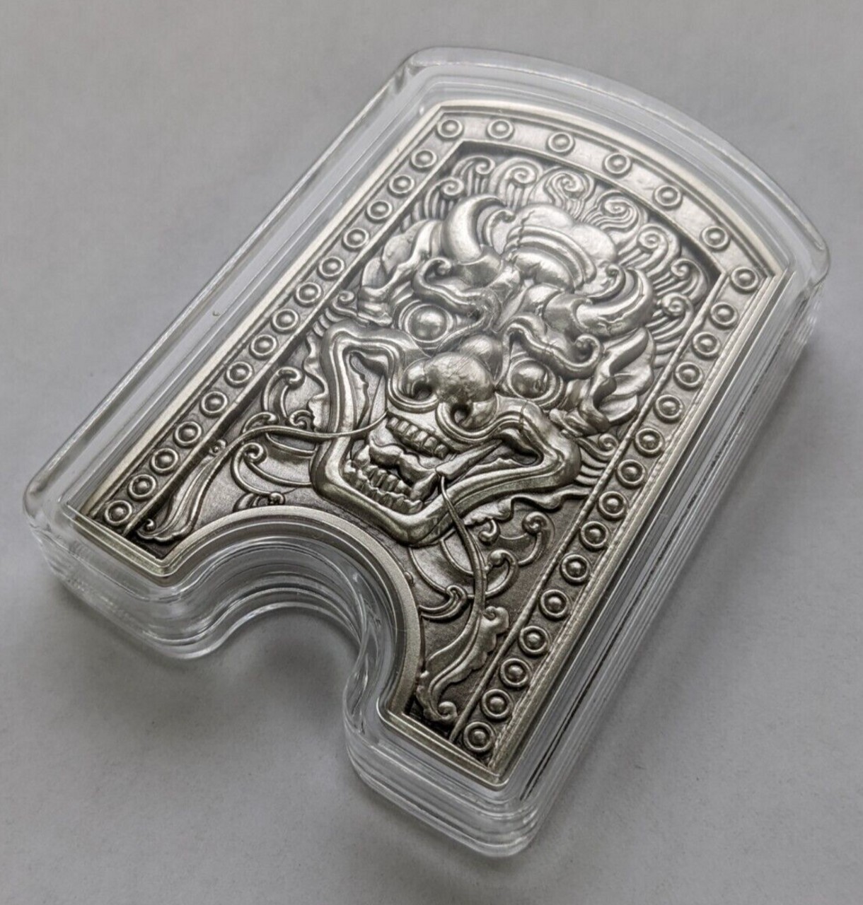 1/2 OZ Doggaebi Chiwoo Cheonwang Capsule 999 Silver Shield Stacker ...