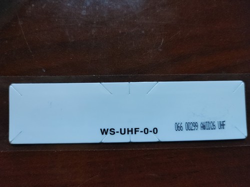 RFID UHF 26-Bit Windshield Tags AWID WS-UHF-0-0 LR-2000 & LR-3000 | eBay