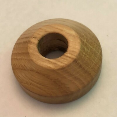 Radiator Pipe Collars Solid Oak - to fit 15mm pipes PAIR SAME DAY ...
