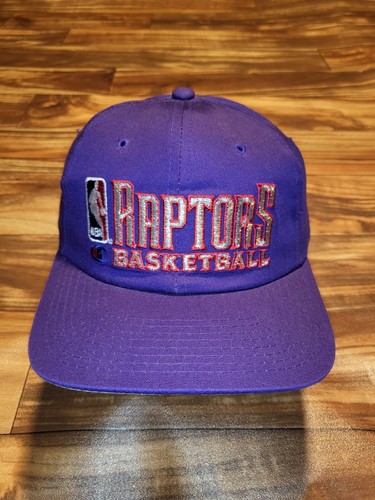 Vintage 1990s Toronto Raptors NBA Sports Vtg Purple Champion Hat Cap ...