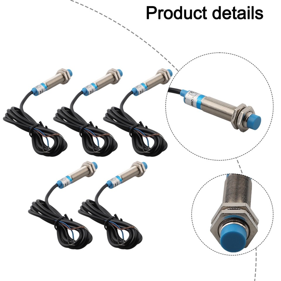 5Pack Proximity Sensors with Normally Open and Normally Closed Options ...