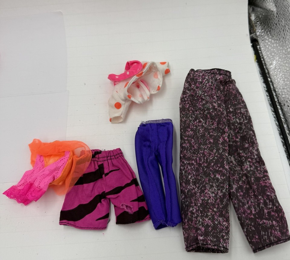 Vintage Barbie 1980's-1990's Clothing Lot Doll Clothes Mixed Lot Mattel ...