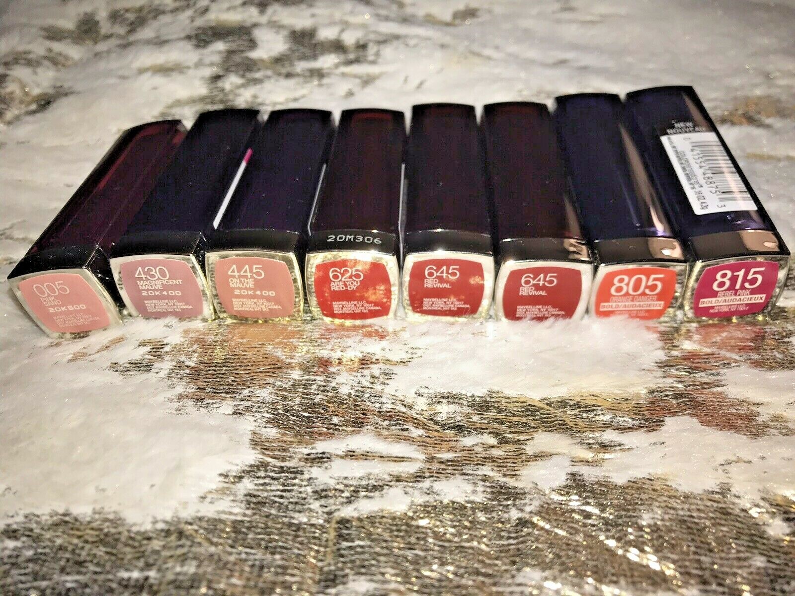 MAYBELLINE COLOR SENSATIONAL LIPSTICK SHINY, BOLD, MATTE - Pick Your ...