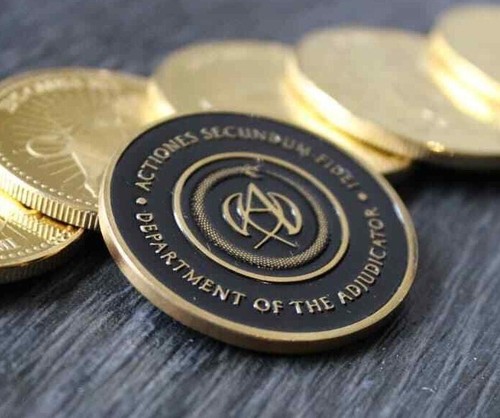 3pc John Wick High Table Adjudicator Coin Continental hotel gold coin ...