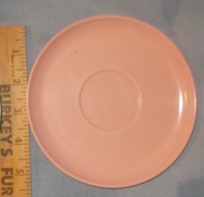 Spaulding Ware Chicago Plate 5 7/8" Pink Saucer Melamine Melmac ...