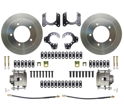 1980-1996 Ford Bronco F-150 8.8 Rear Disc Brake Kit, Non-E Brake Setup ...