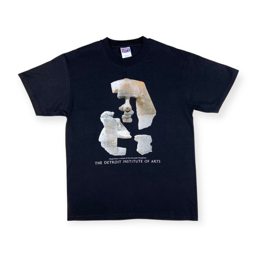 Vintage DIA Detroit Institute Arts Pharaoh Chephren Head T-Shirt L | eBay
