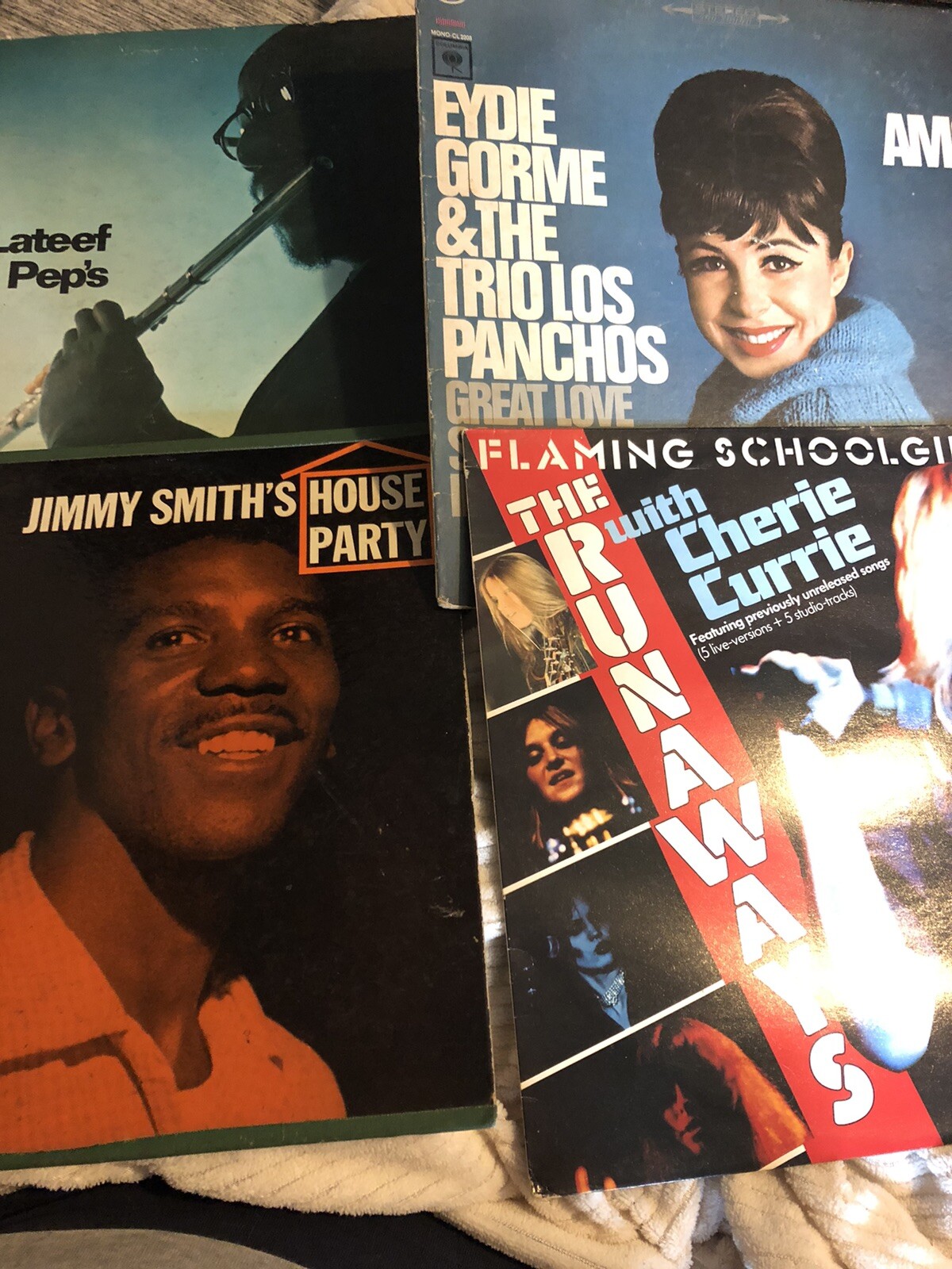 Lot Of 4 Eydie Gorme Yusef Lateef Runways Jimmy Smith Vinyl records ...